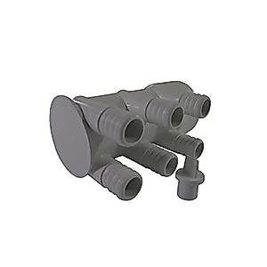 Manifold Hot Tub Spa Part 2" Slip x End x (6) 3/4" Dead End Water