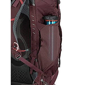 Osprey Kyte 58L Women's Backpacking Backpack with Hipbelt, Elderberry Purple, WM/L