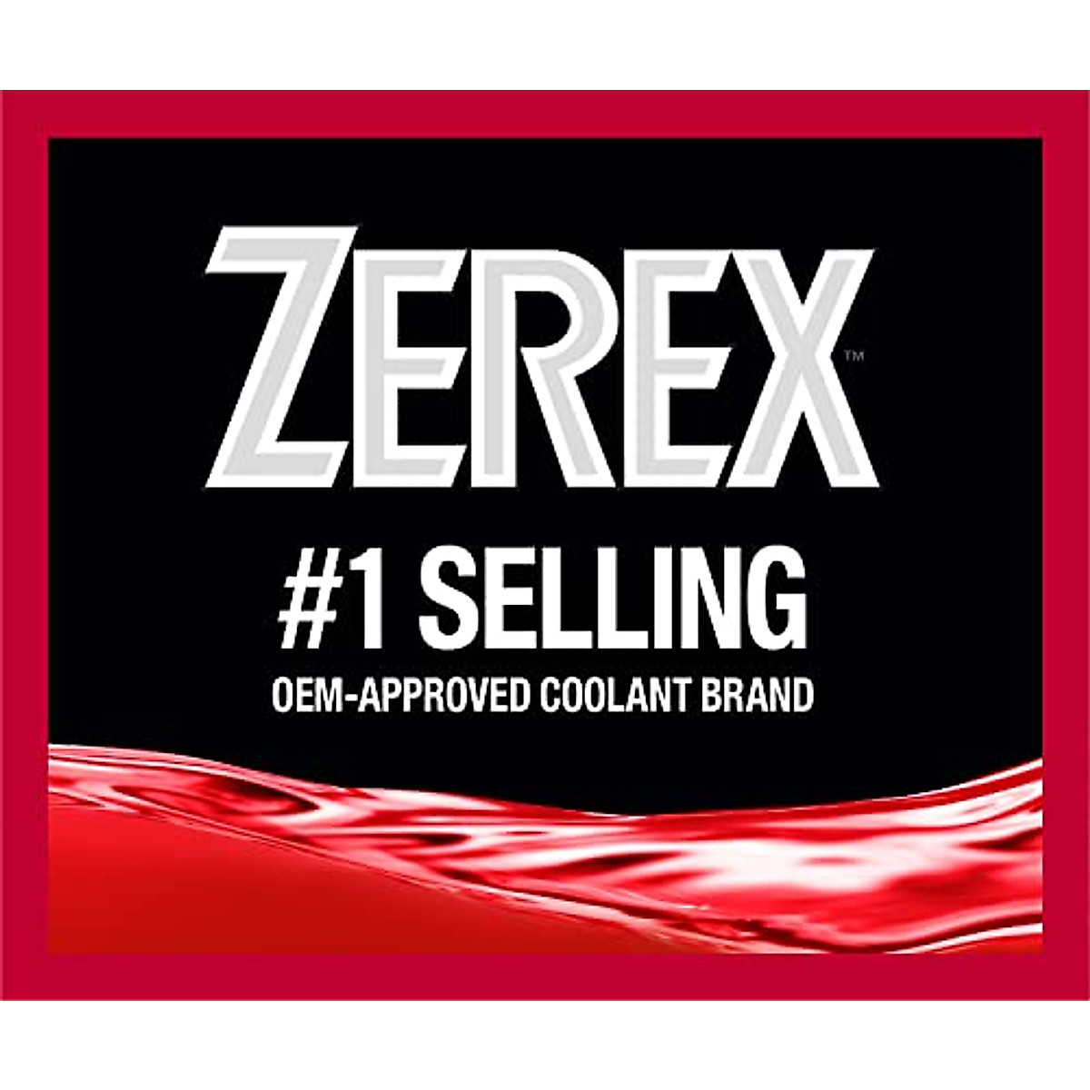 Zerex Asian Vehicle Red Silicate and Borate Free 50/50 Prediluted Ready-to-Use Antifreeze/Coolant 1 GA