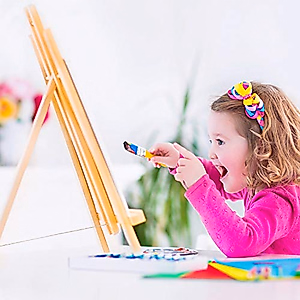 8Pack Wooden Easel,16"Easel Stand,Easel for Painting canvases, Art, Crafts, Tripod, Painting Party. (4)