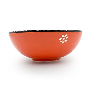 Küchengeräte 6.2" inc0 Hand-Painted Decorative Turkish Ceramic Bowl - Handcrafted Serving Bowl For Snacks Salad Noodle Cereal Rice Soup Pasta Serving - Best Gift Set