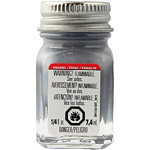 Testor's 1138TT 1/4 Oz Gray Gloss Enamel Hobby Paint