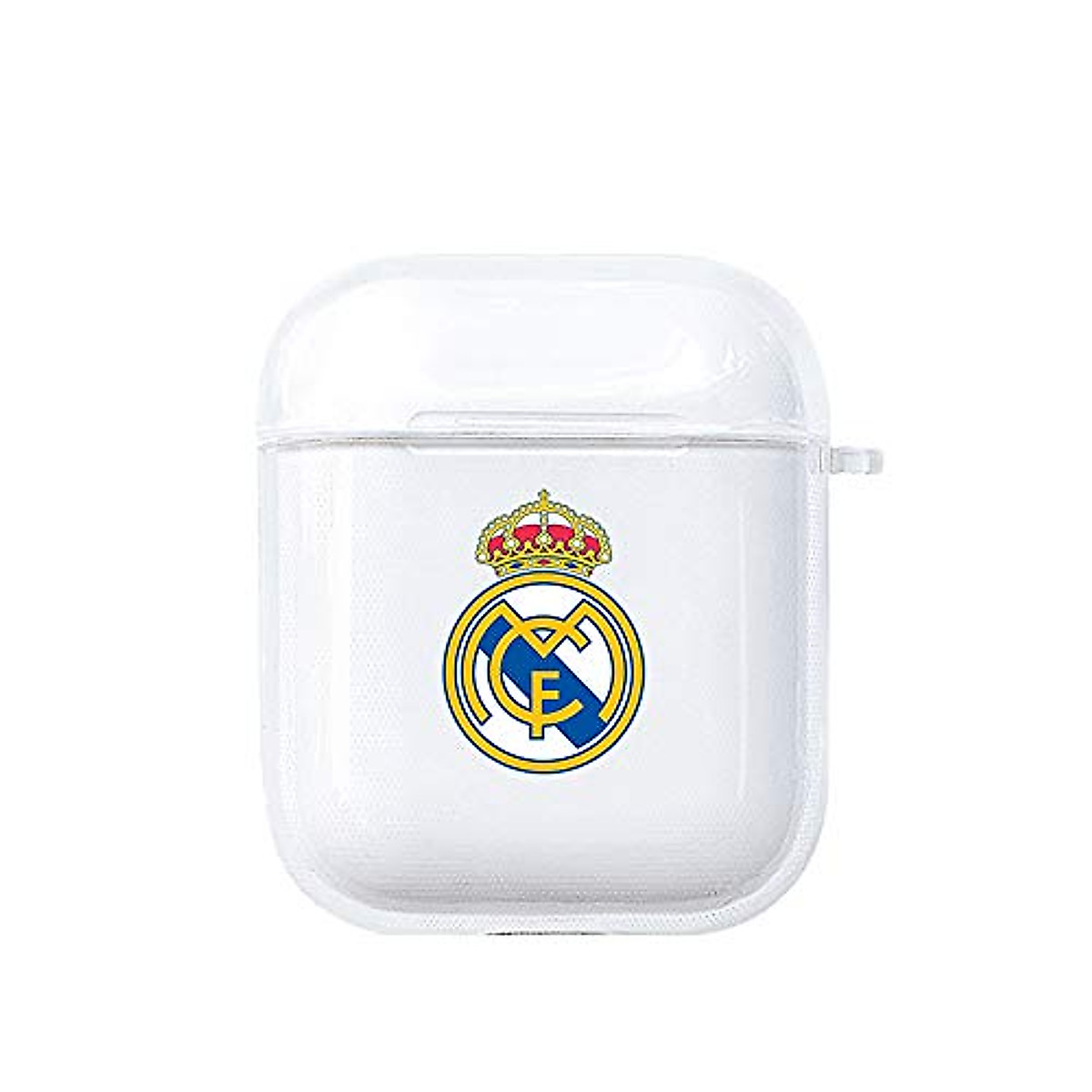 Mirage Cases Soccer Team Club Protective Thin Transparent Case Compatible with AirPods 1 & 2 Charging Case (26)