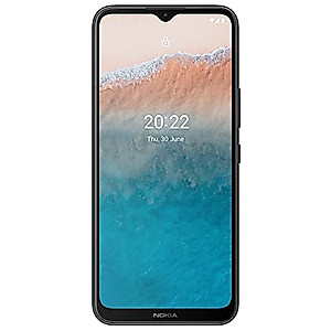 Nokia C21 Plus | Android 11 (Go Edition) | Unlocked Smartphone | 2-Day Battery | Dual SIM | 3/32GB | 6.52-Inch Screen | Charcoal