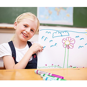 Rarlan Washable Markers Bulk, Markers for Kids, Bulk pack, 8 Colors, 160 Count