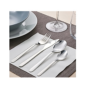 Ikea TSSP Teaspoon, Stainless Steel (Pack of 4)