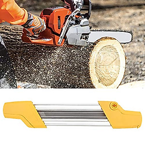 A-KARCK Chainsaw Sharpener for .325" P Saw Chain, 2 in 1 Easy File Chain Saw Sharpener