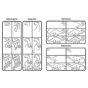 How to Draw 101 Dinosaurs