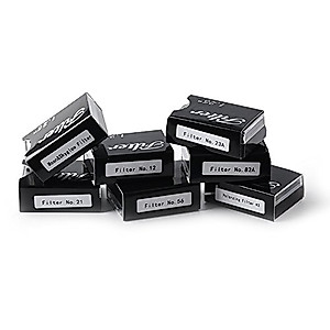 Solomark 1.25 Inch 7pcs Telescope Filters Set - 5 Color Filters, Moon&Skyglow Filter, Polarizing Filter #3 Filter - Filter Set for 1.25" Telescope Eyepiece