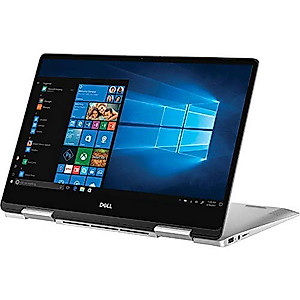 Dell Inspiron 2-in-1 Touchscreen 13.3" FHD Laptop, 8GB RAM, 1TB SSD, i5-8265U 4 Cores up to 3.90GHz, Backlit, Fingerprint, USB-C, Webcam, 1920x1080, HDMI, Bluetooth, Win 10, Silver (Renewed)