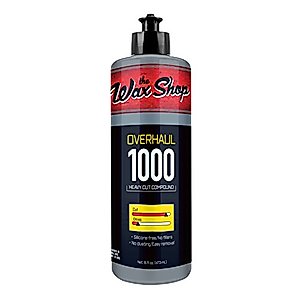 the Wax Shop 50959 16 Ounces Overhaul Heavy Cut Polishing Compound-16oz