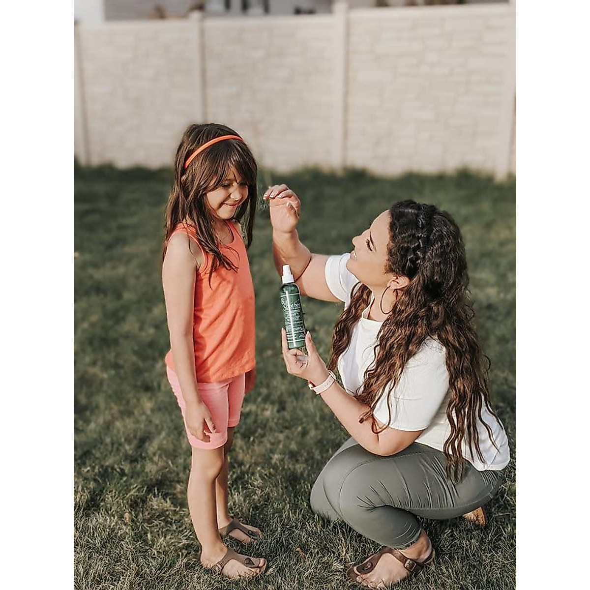 Bug Soother Refill - Natural Insect, Gnat and Mosquito Repellent & Deterrent - 100% DEET-Free Safe Bug Spray for Adults, Kids, Pets, Environment - Includes Free 1 oz. Travel Size. (16 oz.)