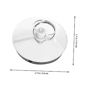 jojofuny 21 Pcs Sink Stopper Hard Case with Foam Kitchen Hole Cover Bathtub Stopper Bath Tub Drain Plug Roofing Torch Kitchen Drains Stopper Bathtub Plug Wooden Barrel Stainless Steel