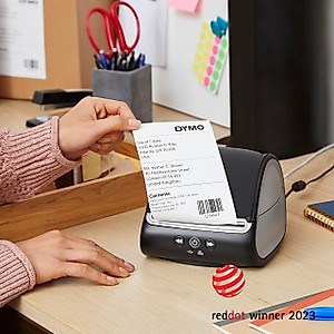DYMO LabelWriter 5XL Label Printer Bundle, Prints Extra-Wide Shipping Labels (UPS, USPS) from Amazon, eBay, and More, Perfect for eCommerce Sellers, Includes 5 Extra-Large Shipping Labels (1100 Total)