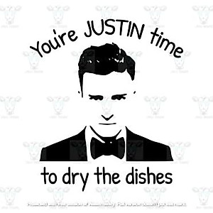 JT Justin Gifts, In sync, Funny Housewarming Gift, Kitchen Dish Towel Set, Gift for Best Friend, Boy Band Timber lake