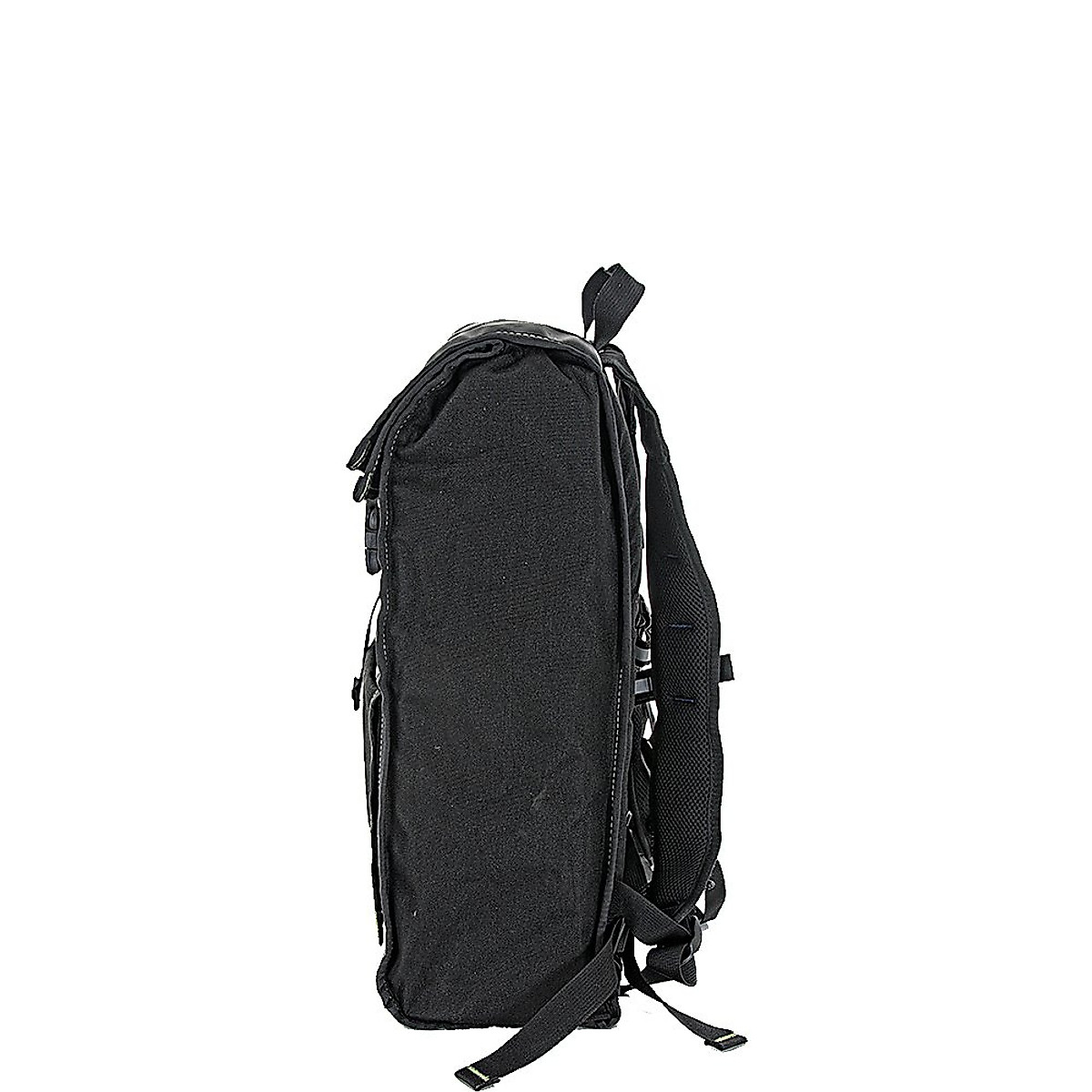 Green Guru Gear Commuter Upcycled Made in USA Backpack Black, 18-Liter