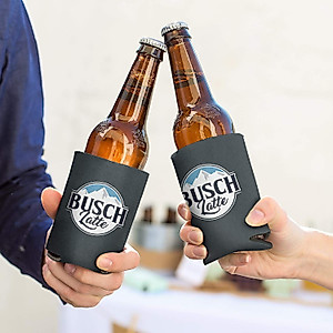 ORYSJDGTS Beer & Soda Cold Drink Bottles Insulated Premium Neoprene Collapsible Double Sided Fully Stitched 12 to 16 oz Cans Cooler Covers 2 Pack