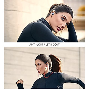 cobcobb Looper Wireless Earbuds Anti-Lost Strap Magnetic Cord for Stemless Wireless Headphone TOZO Bose JBL Beats Skullcandy Samsung(Grey 2Pack)