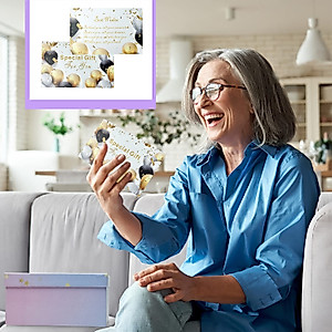 SKYHUG 60th Birthday Gifts for Women, Birthday Gifts Ideas Box forHer Include Mug Gift Cards Socks Straw Candle Bottle Opener Coaster Stopper and Brush - Ideal Birthday Gift Box for Mom (60th)