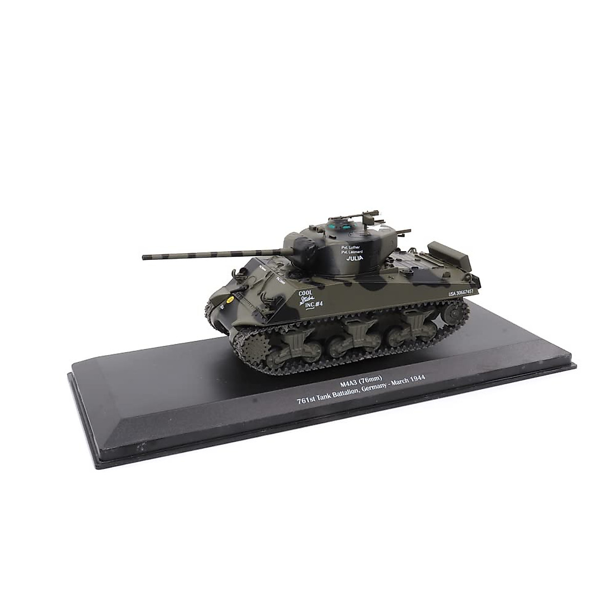 Motor city classics M4A3 (76mm) 761st Tank Battalion - Germany, March 1944 (1:43 Scale)