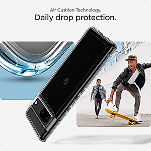 Spigen Ultra Hybrid [Anti-Yellowing Technology] Designed for Pixel 7 Case (2022) - Crystal Clear