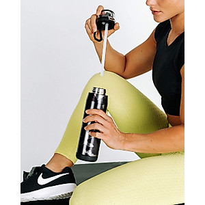 ZULU Swift Stainless Steel Vacuum Insulated Water Bottle with Silicone Straw, 20oz (Camo)