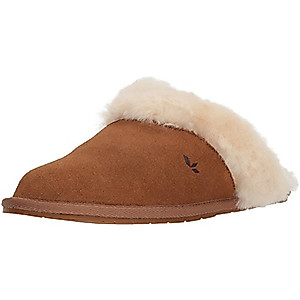 Koolaburra by UGG Women's Milo Scuff Slipper, Chestnut, 10 M US