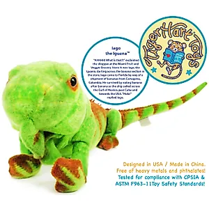 TigerHart Iago The Iguana - 29 Inch Stuffed Animal Plush