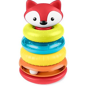 Skip Hop Baby Stacking & Nesting Toy, Explore & More Fox Stacking Toy
