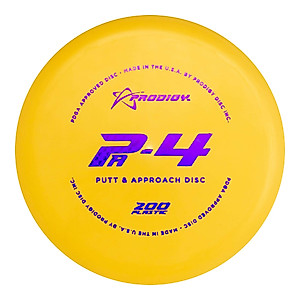 Prodigy Disc 200 Series PA4 Putter Golf Disc [Colors May Vary] - 170-174g