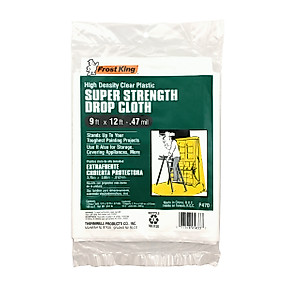 Frost King P470 Super Strength High Density Drop Cloth, White