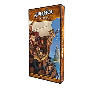 Jamaica The Crew Board Game Expansion - Strategy Game, Family Board Game for Kids & Adults, Pirate Adventure Game, Ages 8+, 2-6 Players, 30-60 Minutes, Made by Space Cowboys