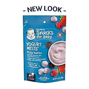 Gerber Graduates Yogurt Melts, Mixed Berry, 1 Ounce