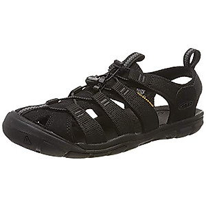 KEEN Women's Clearwater CNX Sandal, Black, 8.5