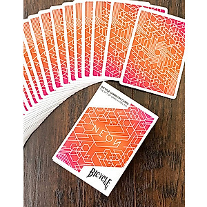 Bicycle Neon Blue Aurora Cardistry Deck (Not A Playable Deck)