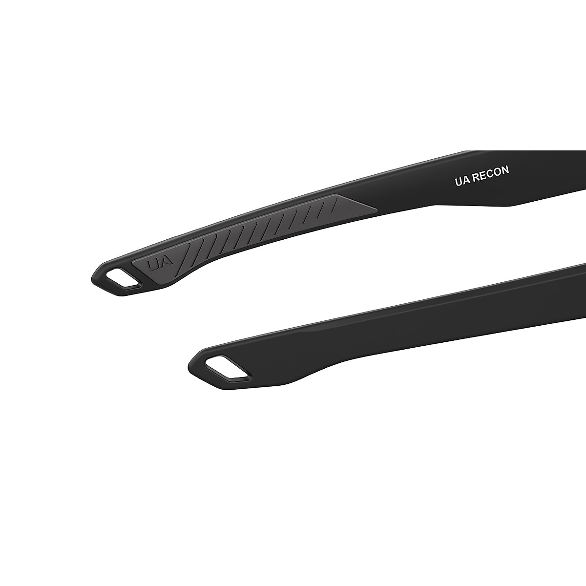 UA Recon Square Sunglasses, Matte Black Frame w/ Gray Lenses (1374555)