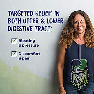 Boiron Gasalia Tablets for Relief from Gas Pressure, Abdominal Pain, Bloating, and Discomfort - 60 Count