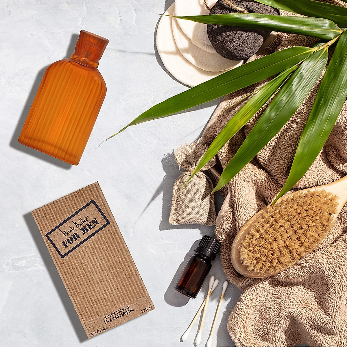 Nicole Miller Cologne EDT Spray for Men, 4.2 Ounce, orange (NI42M) (Pack of 2)