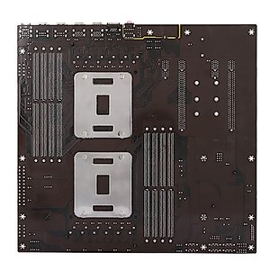Desktop Motherboard, LGA 2011-3 Socket Desktop Mainboard for Intel x99 Chipset, Support 8 DDR4 DIMM(Single Memory 16G), 6 SATA3.0 Port and 2 NVME M.2 Port