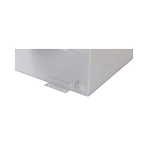 Jobox Delta 486000 37 Gallon White Vertical (Fuel-N-Tool Ready) Steel Liquid Transfer Tank for Trucks