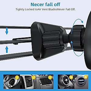 XWXELEC Magnetic Wireless Car Charger for Magsafe Mount iPhone16/15/14/13/12 /Pro/Max/Plus/Mini, Stick on Dashboard/Clip to Air Vent Phone Holder, 15W Fast Charging