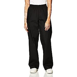 WonderWink Women's Quebec Full Elastic Cargo Pant, Black, 3X-Large