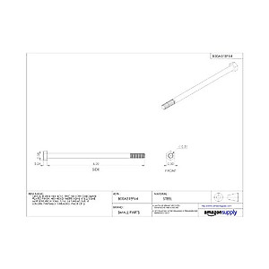 Steel Hex Bolt, Grade 8, Zinc Yellow-Chromate Plated Finish, Hex Head, External Hex Drive, Meets ASME B18.2.1/SAE J429, 1" Length, Fully Threaded, 1/2"-13 Threads (Pack of 25)