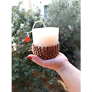 Coffee candle - 2 pcs coffee Scented Decorative Candle, Customized Gift, Coffee Bean Therapy Candles, special design interior decoration birthday gift