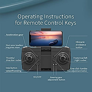 New Mini 4k HD Camera Drone, Aerial Photography Single Camera Remote Control Aircraft, Intelligent Four-Sided Obstacle Avoidance Four-Axis Folding Flying Machine