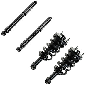 Shock Strut Spring Assembly Front Rear Kit Set of 4 for Silverado Sierra 1500