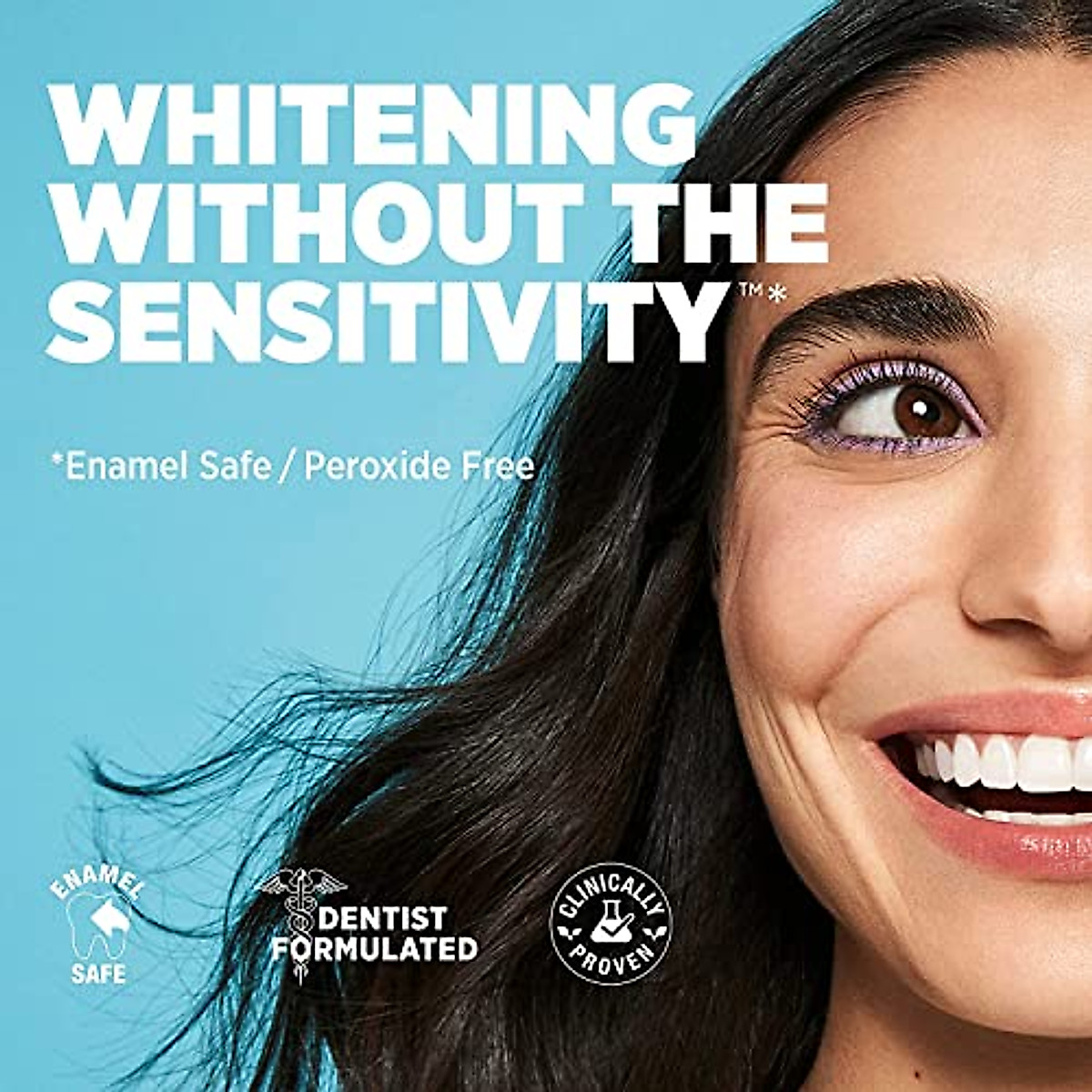 Lumineux Teeth Whitening Toothpaste - Natural & Enamel Safe for Sensitive & Whiter Teeth - Certified Non-Toxic, Fluoride Free, No Alcohol, Artificial Colors, SLS Free & Dentist Formulated