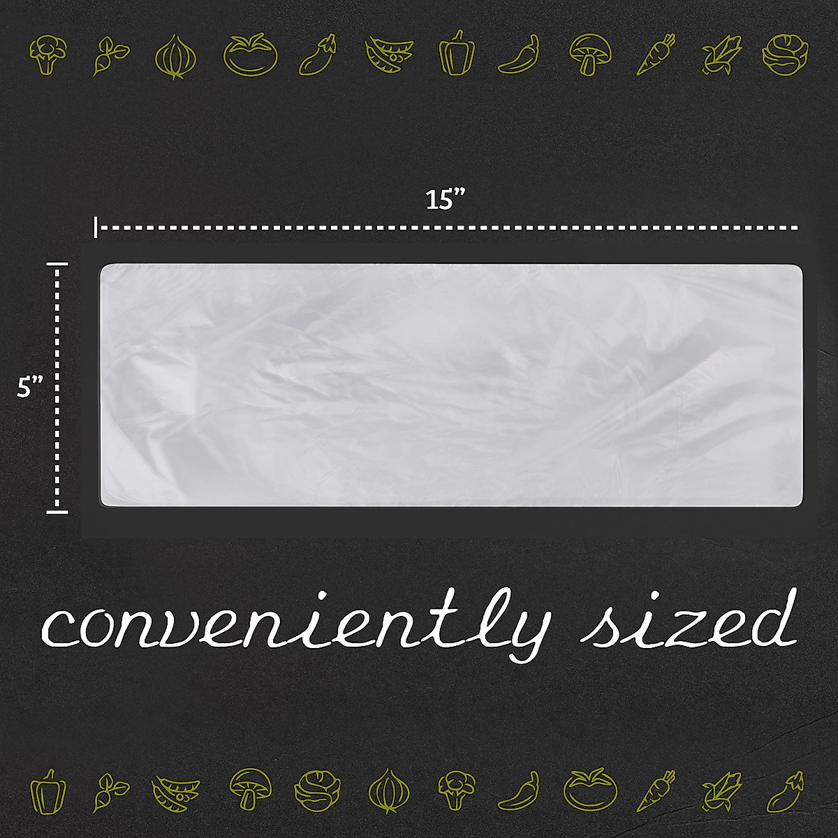 Disposable Heat Resistant Cooking Bags – Multi-Use BPA-Free Plastic Food Bags Good For Poultry & Vegetables. For Cooking, Reheating, Microwave, Roasting, & Defrosting,– 50 Pack
