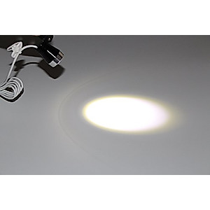 Dental Power Dental Binocular Loupes 3.5X 420mm + LED Head Light Lamp +Aluminum Box (Blue)