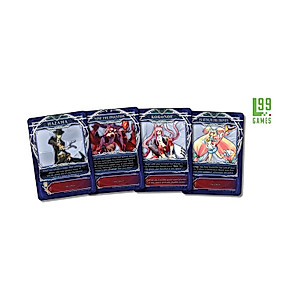 Level 99 Games BlazBlue Exceed Fighting System HAZAMA BOX | Tabletop Arcade Game | Combat Strategy Game for Adults and Teens | Ages 16+ | 2 Players | Average Playtime 15 Minutes | Made